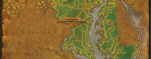 Fan Creates WoW Style U.S. State Maps - MMORPG.GG