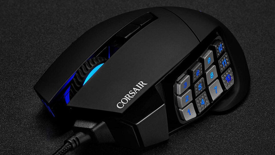 Corsair Scimitar Elite RGB Review - The Best MMO Mouse? - MMORPG.GG