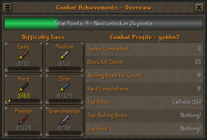 Old School RuneScape Introduces Points-Based Combat Achievements System ...